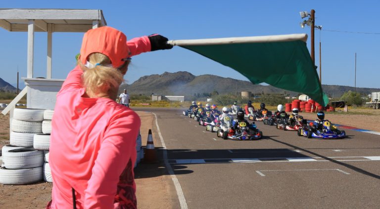 Race Start at PKRA | Phoenix Kart Racing Association